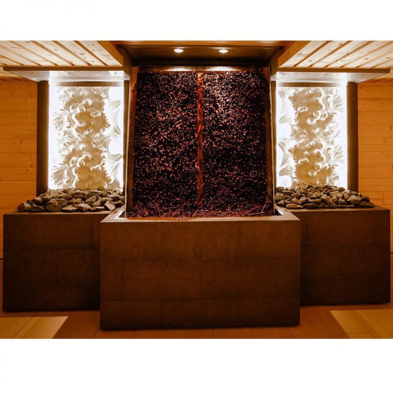 Gradierwerk in Bio-Sauna - Weise & Partner - Gestaltung für Spa und ...